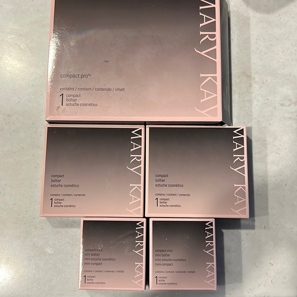 Mary Kay | Makeup | Mary Kay Compact Cases Set Of 5 | Poshmark